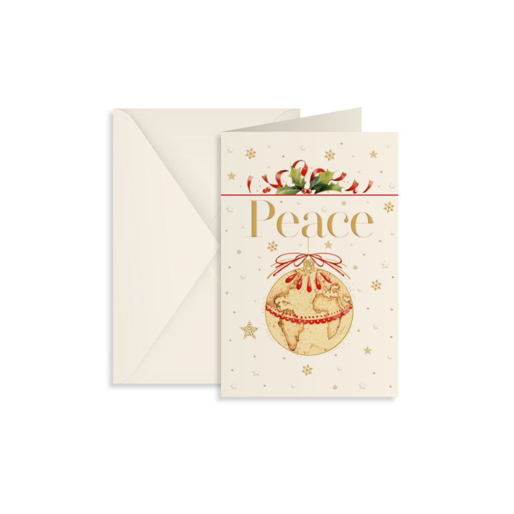 Biglietto Auguri Natale Peace – Kartos per WWF