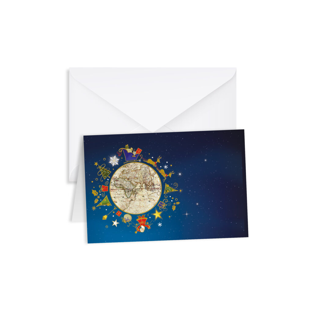 Biglietto Auguri Natale Giro Giro Mondo – Kartos per WWF